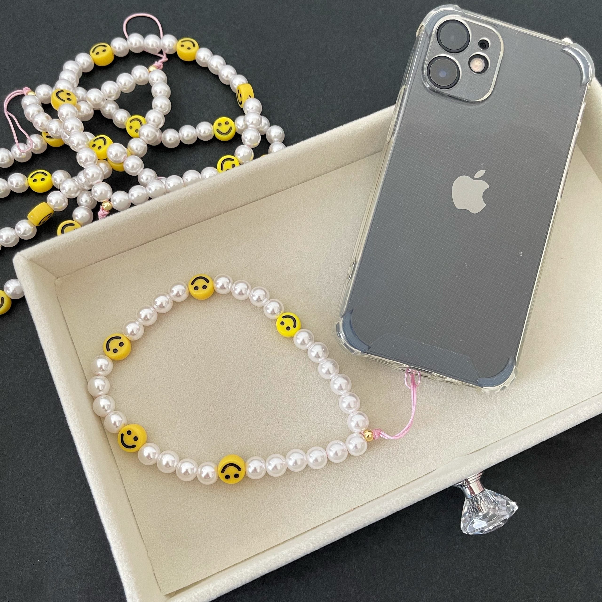 Pearl Phone Charm – Olivia's Sales